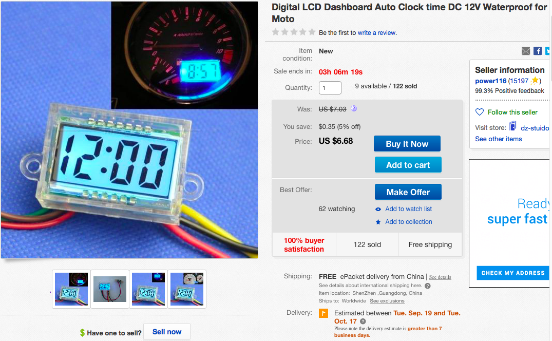 TheSamba.com :: Vanagon - View topic - Replace your LCD clock... the ...